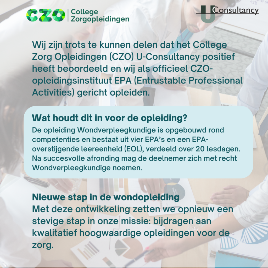 Opleiding Wondverpleegkundige - U-Consultancy